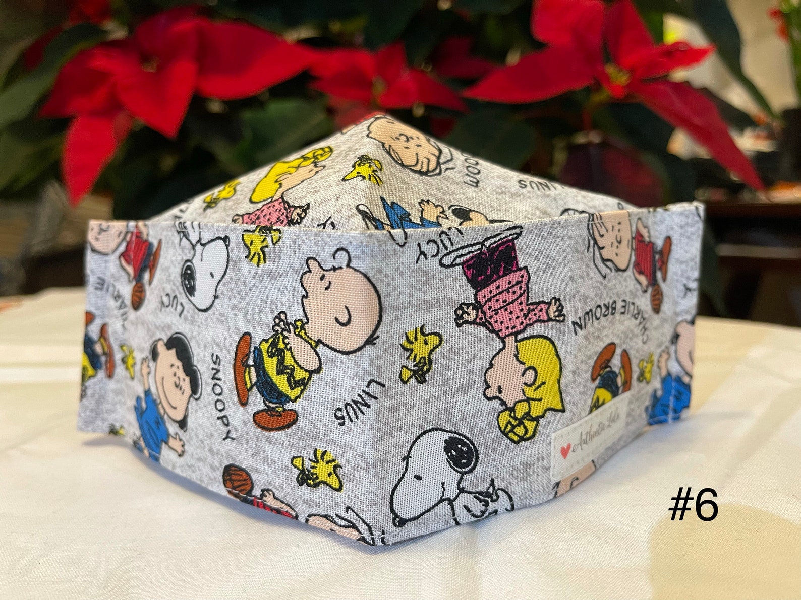 Snoopy Anti-fog 100% Cotton 3D Face Mask for | Etsy
