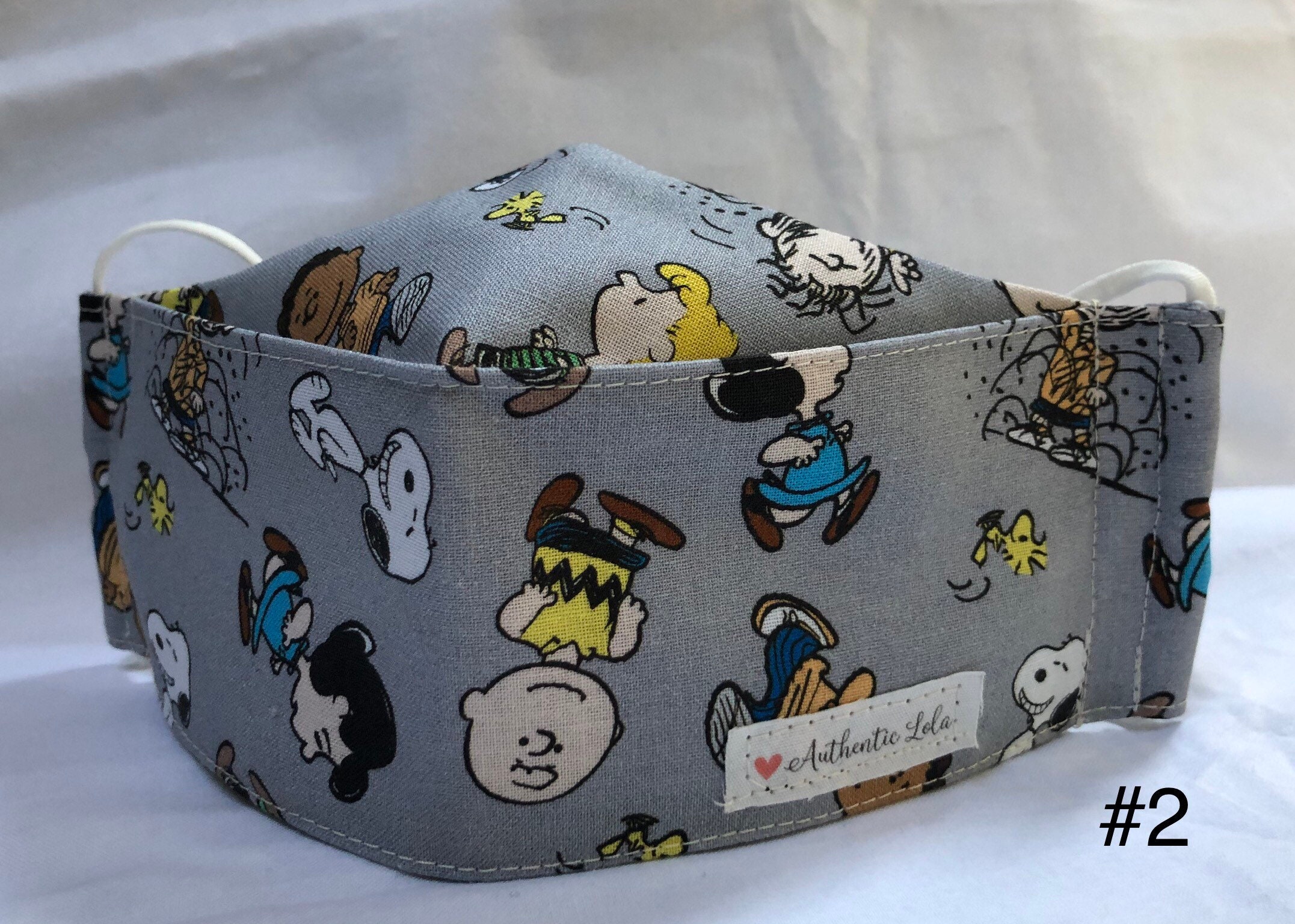 Snoopy Anti-fog 100% Cotton 3D Face Mask for | Etsy