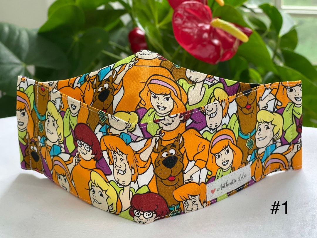 Scooby Doo Anti-fog 100% Cotton 3D Face Mask for Adult/kids/toddlers - Etsy