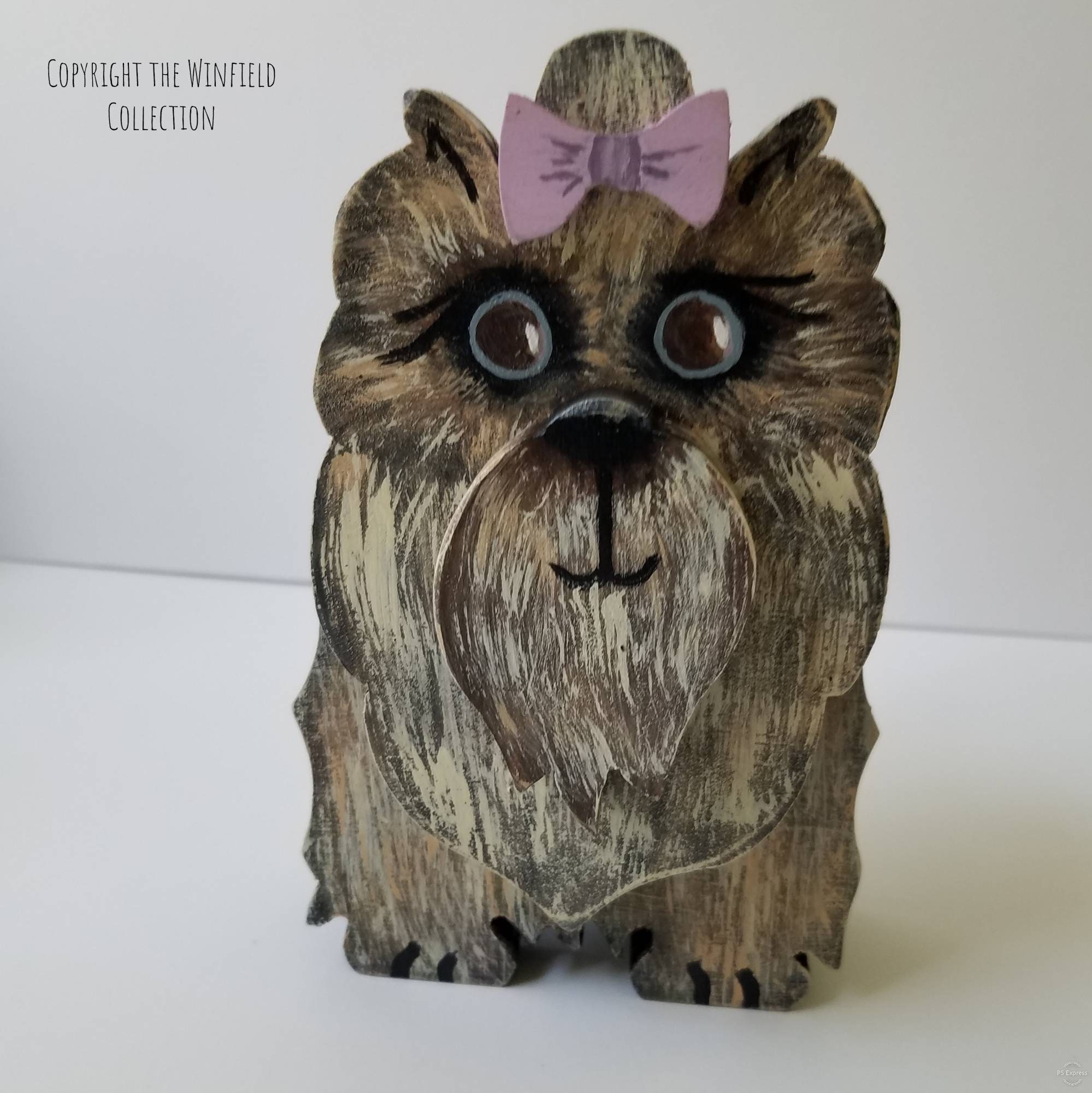 Handmade Wooden Yorkie - Etsy Australia