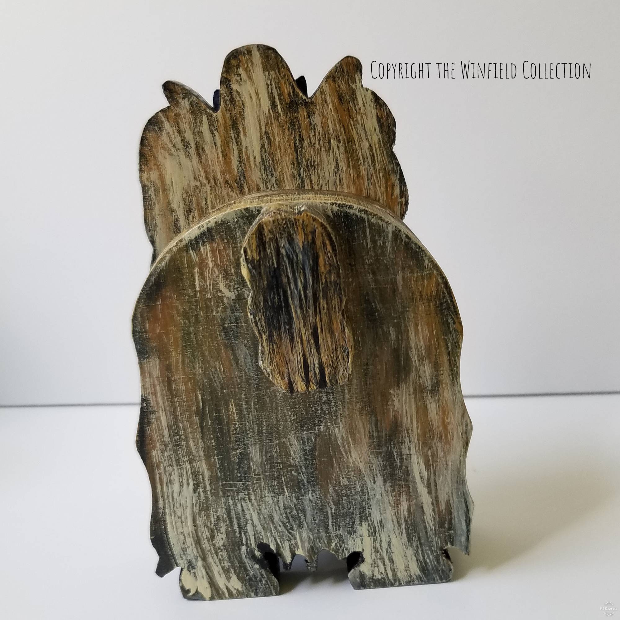 Handmade Wooden Yorkie - Etsy Australia
