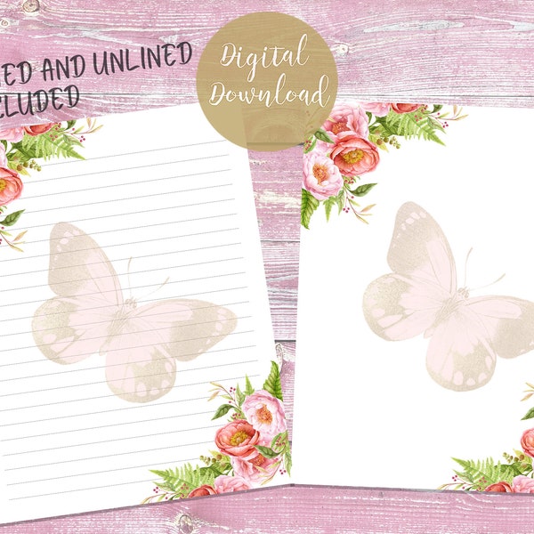 Pretty Writing Paper (You'll Love) - Etsy