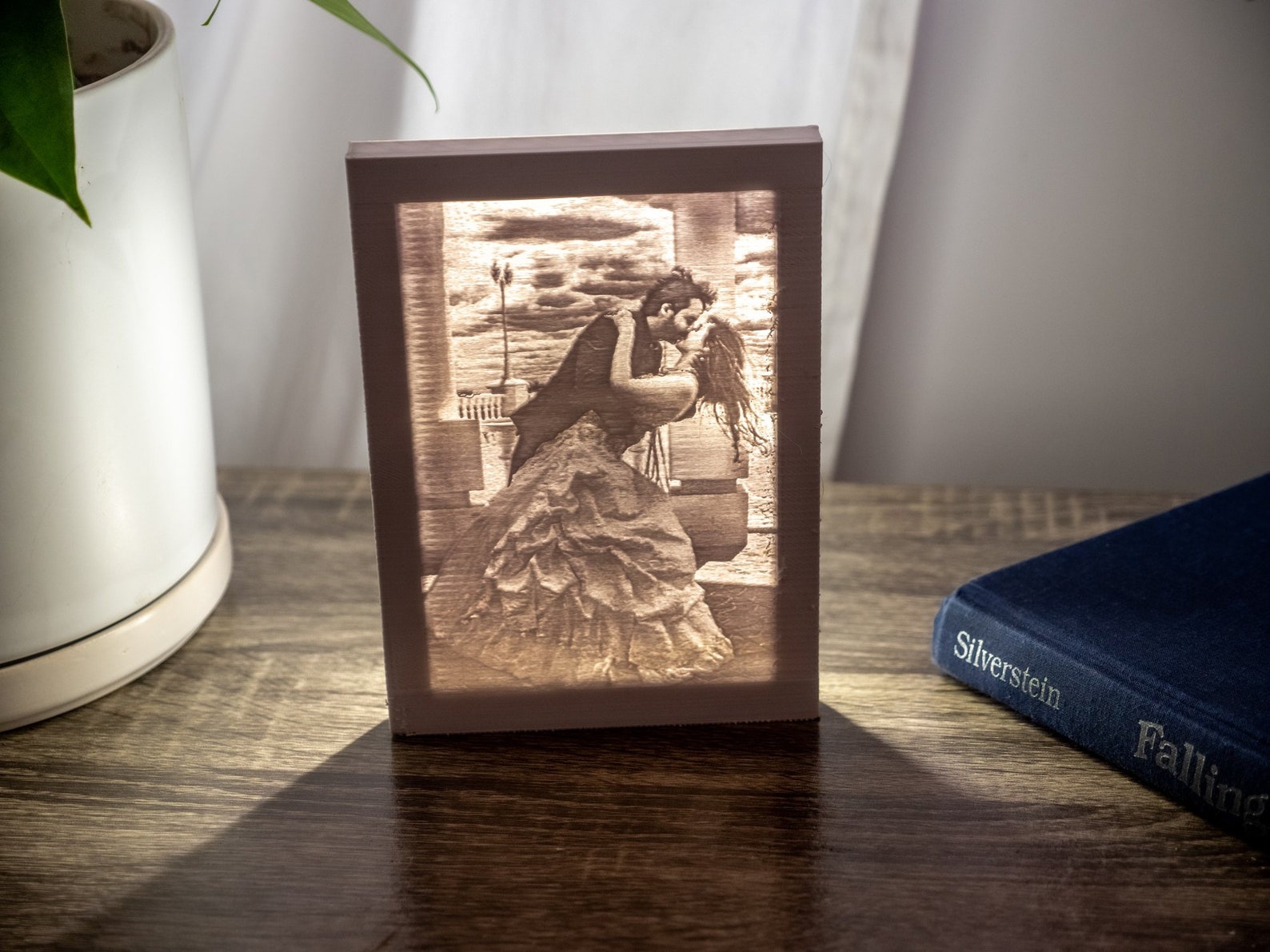 Personalized LED Light Photo Frame - Etsy