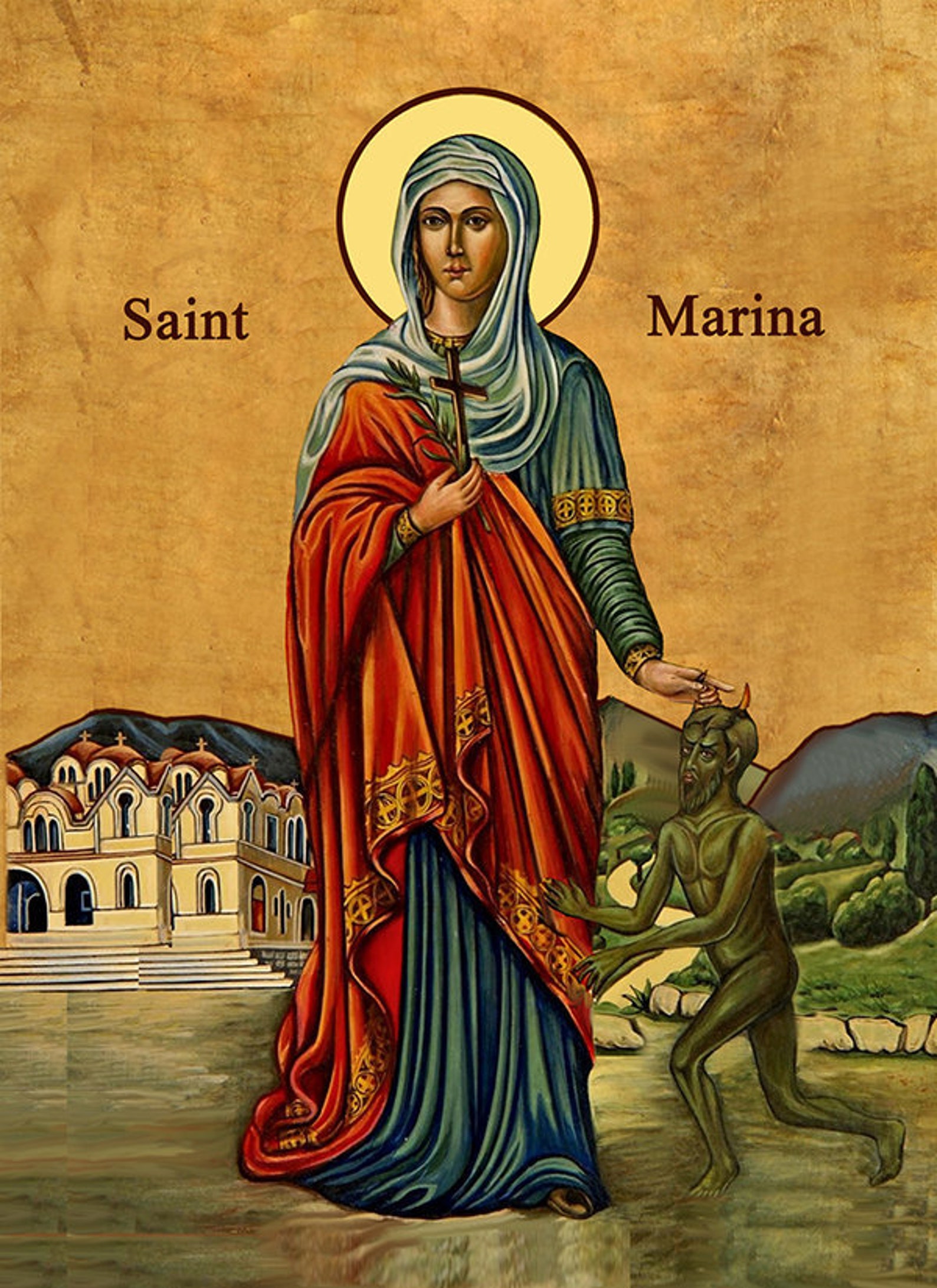 Saint Marina 1 | Etsy