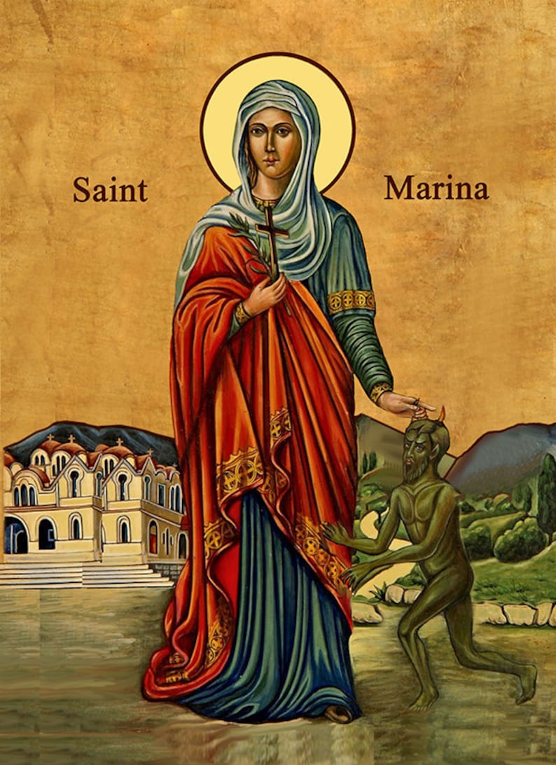 Saint Marina #1 - Etsy