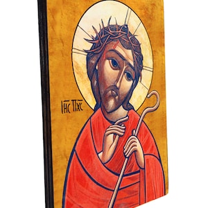 Christ in the Red Robe and the Crown of Thorns - Etsy