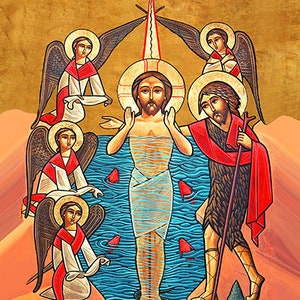 Set of 7 Coptic Icons for the 7 Major Feasts of the Lord Jesus Christ ...
