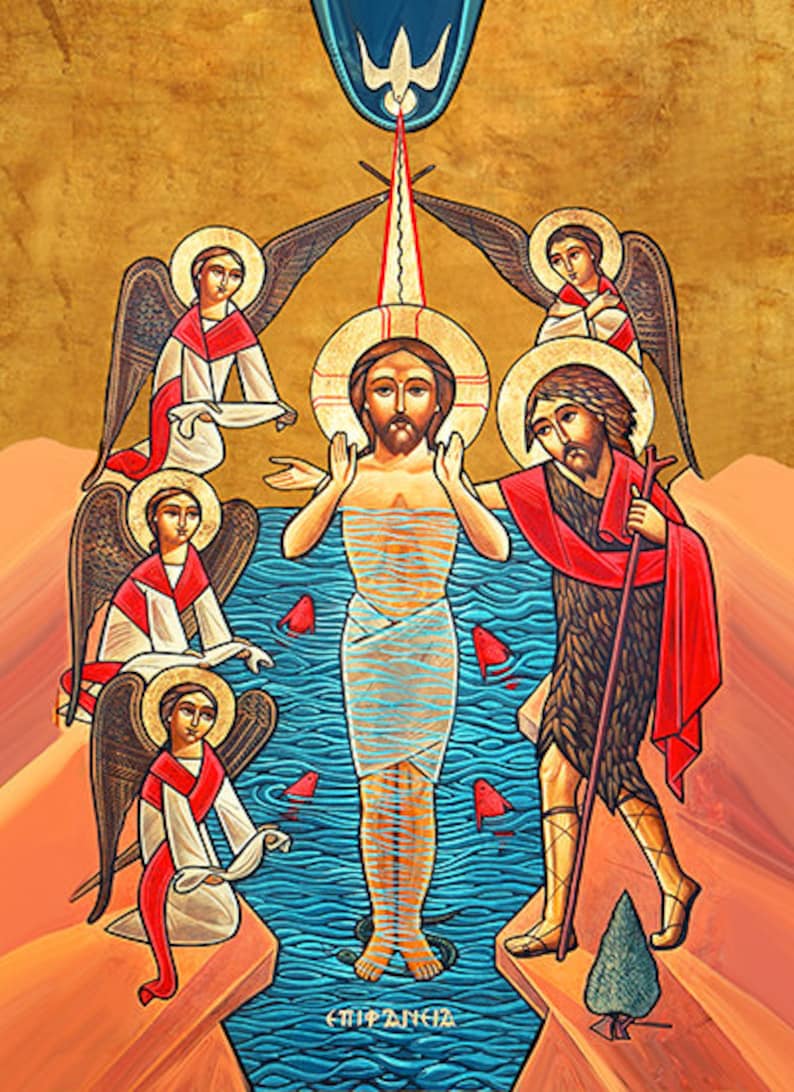 Set of 7 Coptic Icons for the 7 Major Feasts of the Lord Jesus Christ ...