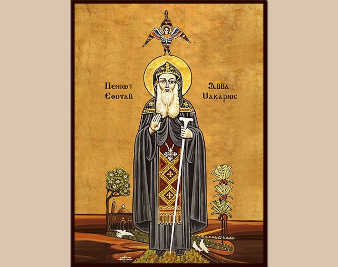 St. Macarius the Great #2 - Etsy