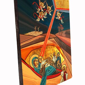 Ícono de la Natividad Copta 3 - Etsy México