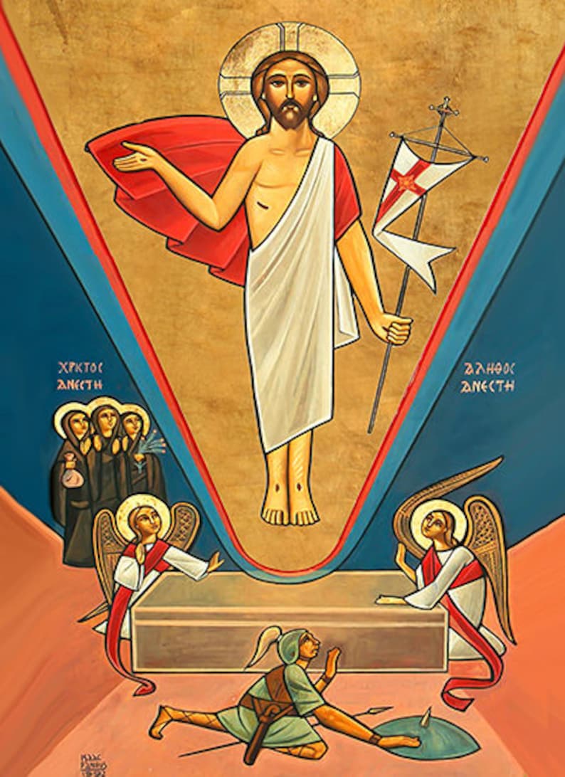 Set of 7 Coptic Icons for the 7 Major Feasts of the Lord Jesus Christ ...