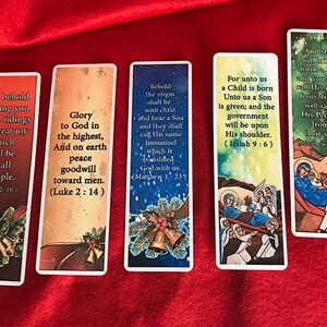 Nativity Feast’s Bookmarks, Set of 10 Laminated Christmas Bookmarks - Etsy