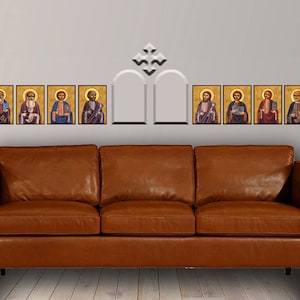 Set of 12 Coptic Icons of Christ's Twelve Disciples - Etsy