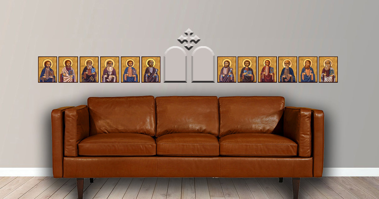 Set of 12 Coptic Icons of Christ's Twelve Disciples - Etsy Canada
