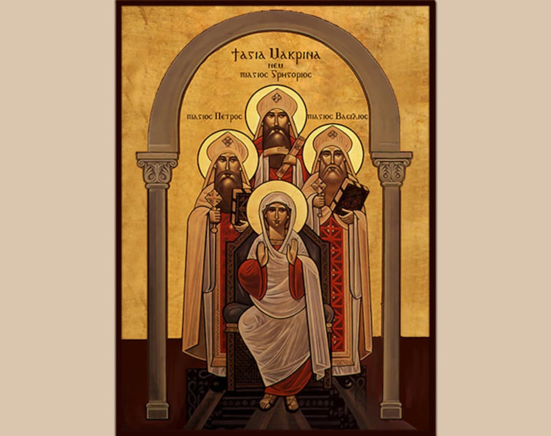 St. Macrina Sister of S. Basil, St. Gregory of Nyssa and St. Peter of ...
