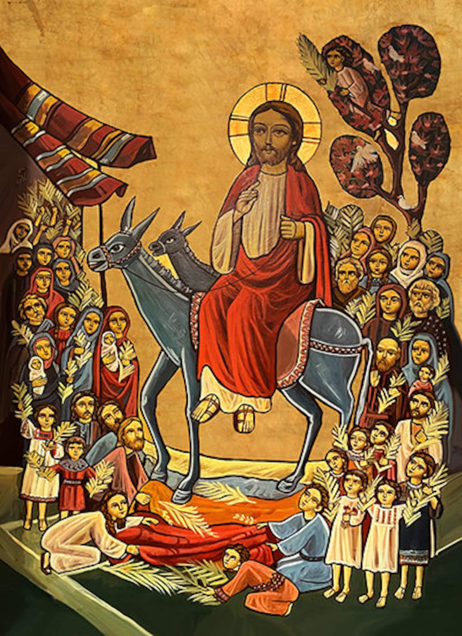 Set of 7 Coptic Icons for the 7 Major Feasts of the Lord Jesus Christ ...