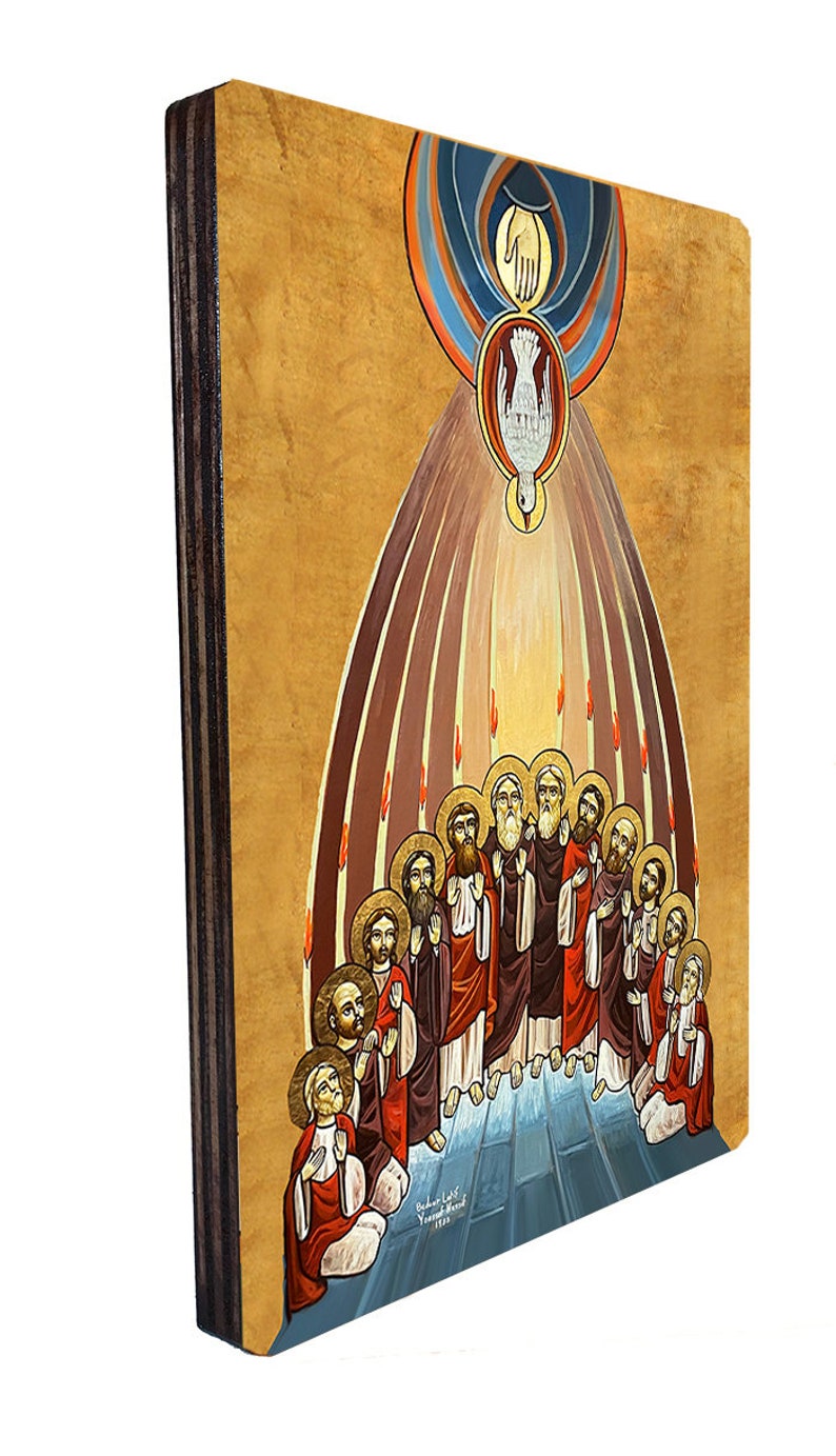 The Pentecost Coptic Icon - Etsy