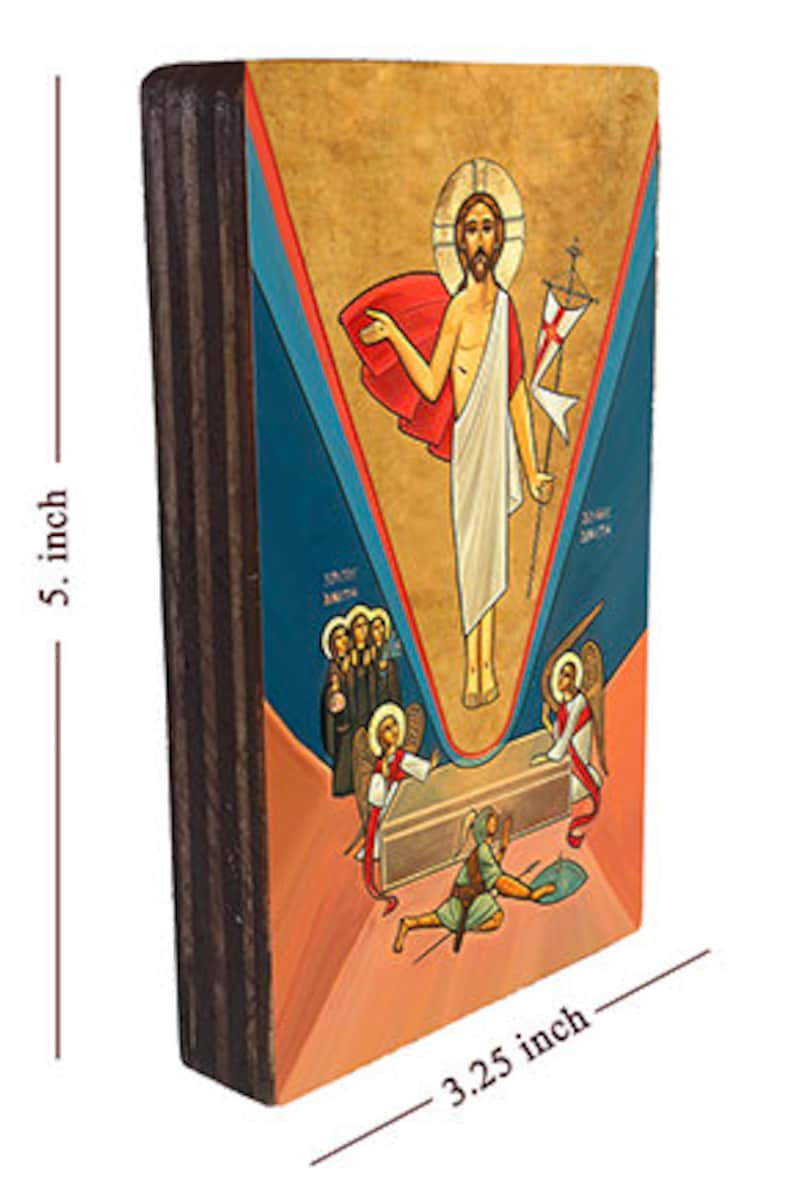 The Holy Resurrection Coptic Icon Set of 16 - Etsy