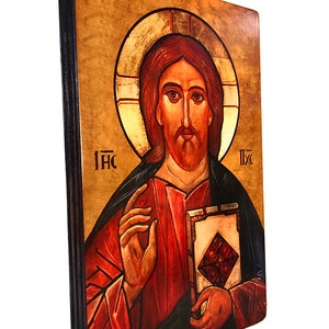 Lord Jesus Christ Coptic Icon - Etsy