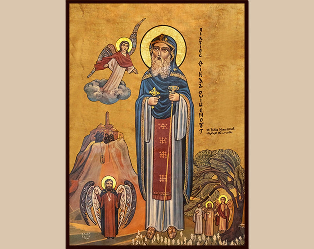 St. Takla Haymanout, the Ethiopian - Etsy