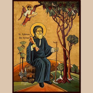 St. Ephrem the Syrian - Etsy