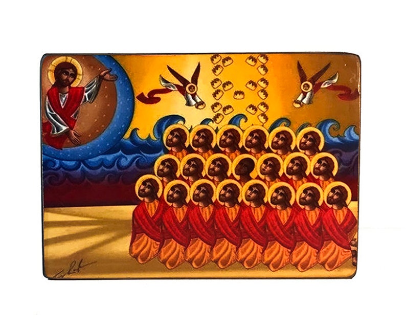 The 21 Egyptian Martyrs in Libya - Etsy