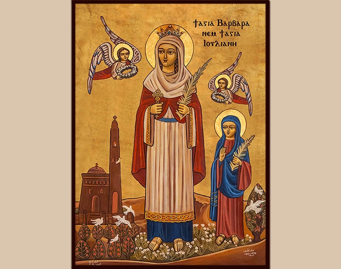 Saint Barbara Icon S