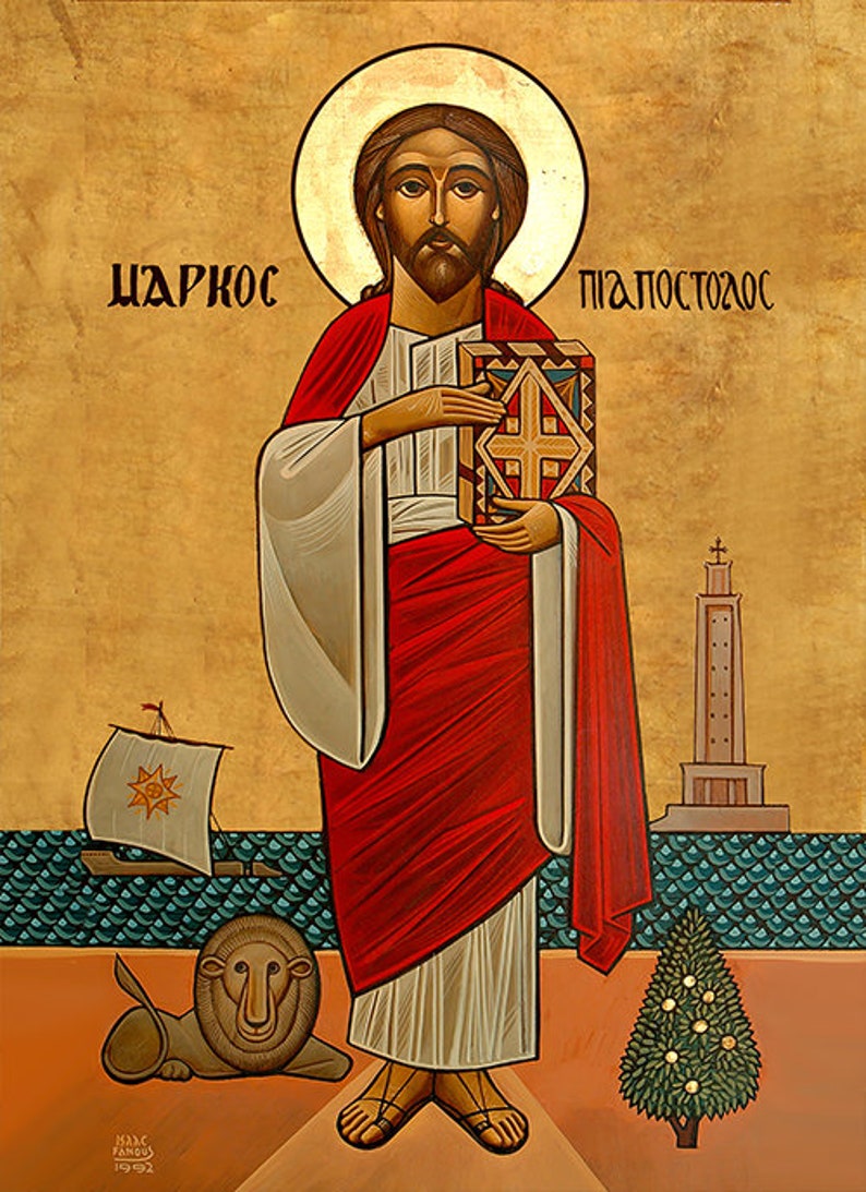 Saint Mark the Apostle | Etsy