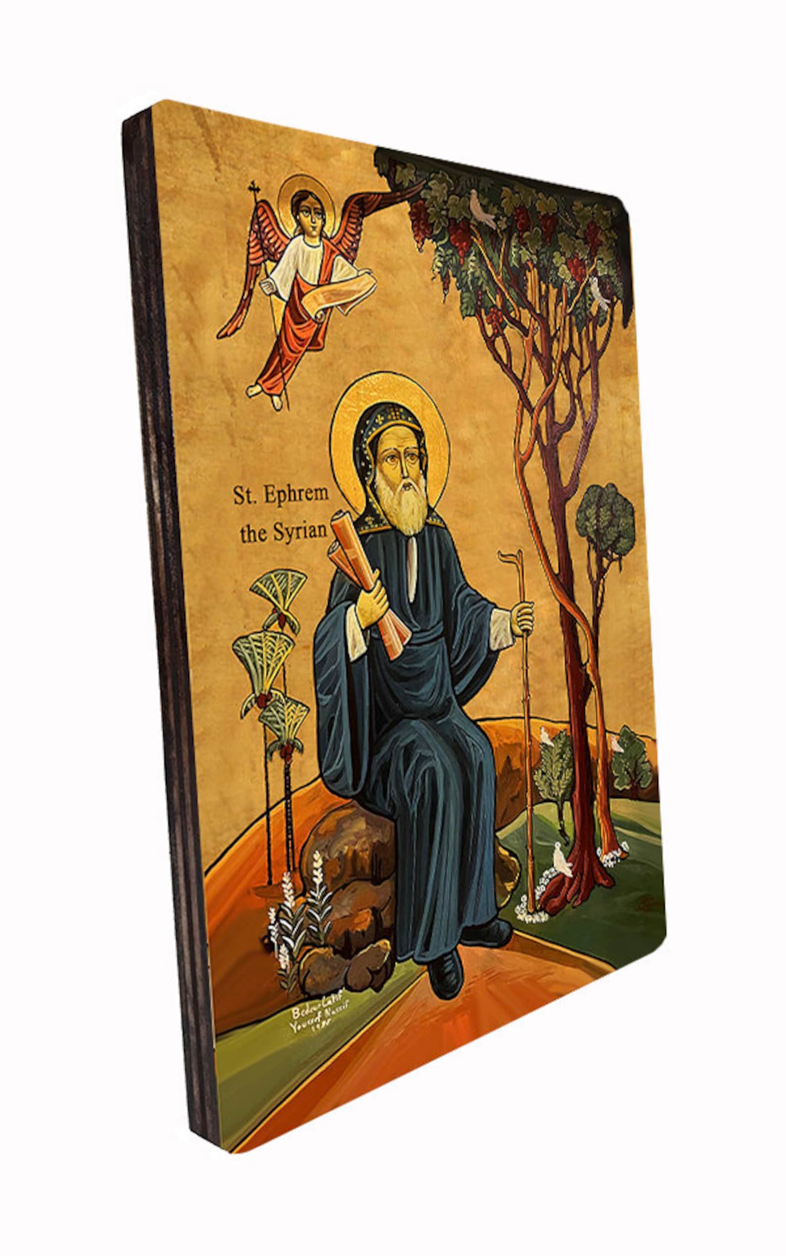 St. Ephrem the Syrian - Etsy