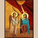 Annunciation Coptic Icon - Etsy