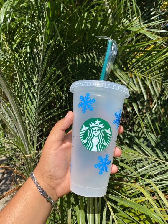 Kitchen & Dining Drink & Barware Custom Starbucks Cold Cup Reusable ...