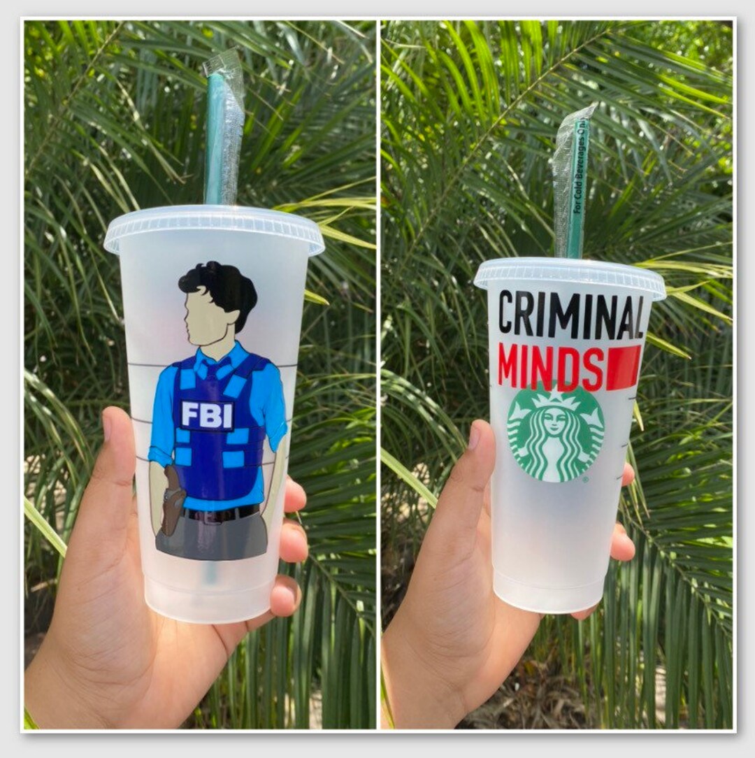 Criminal Minds Spencer Reid FBI Cup - Etsy