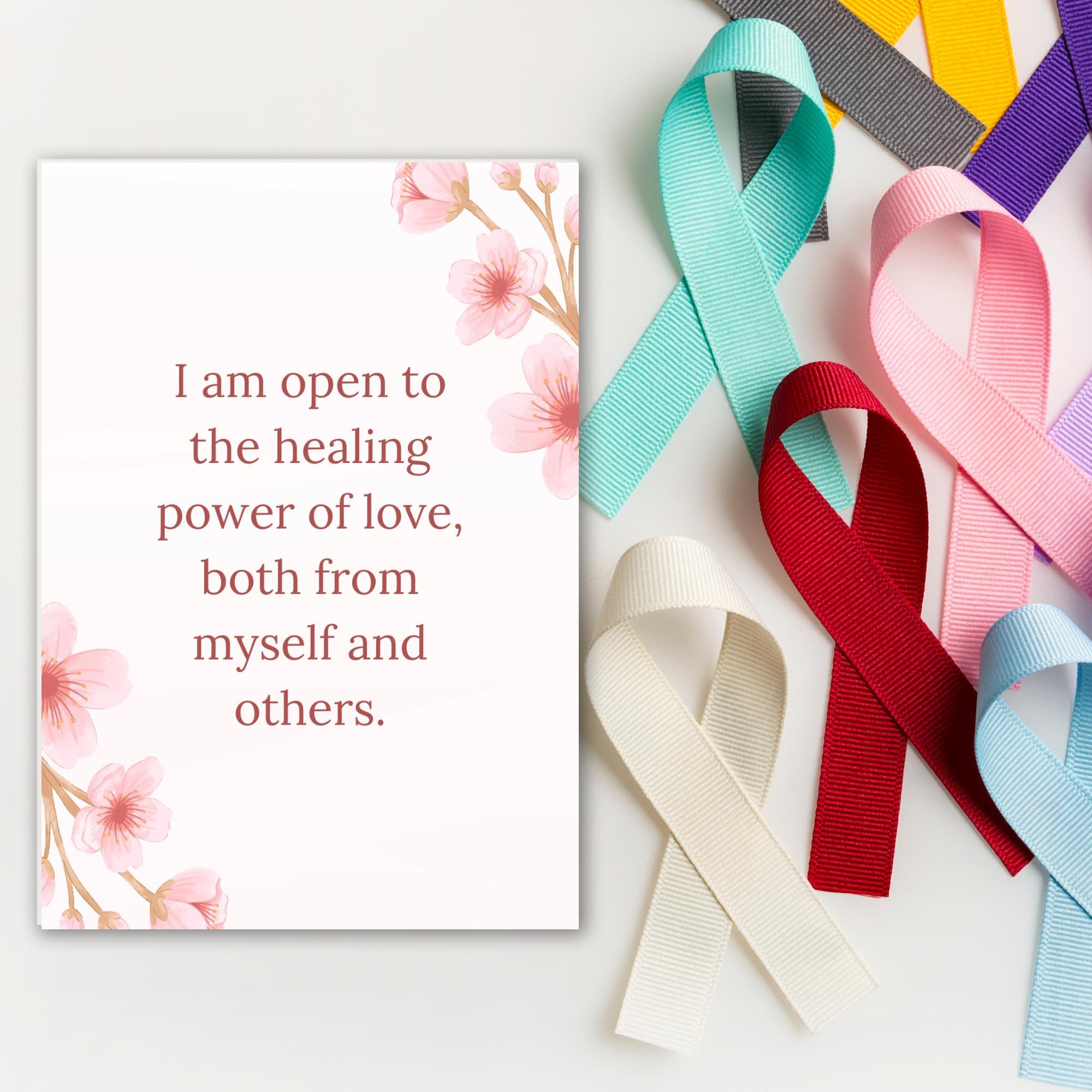 Cancer Affirmation Cards: Chemo Support Encouragement Card Printable - Etsy