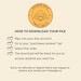DTF Transfer Care Instructions Card: Printable PNG, JPG (digital ...