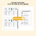 DTF Transfer Care Instructions Card: Printable PNG, JPG (digital ...