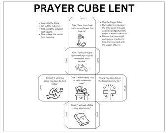 Prayer Cube - Etsy