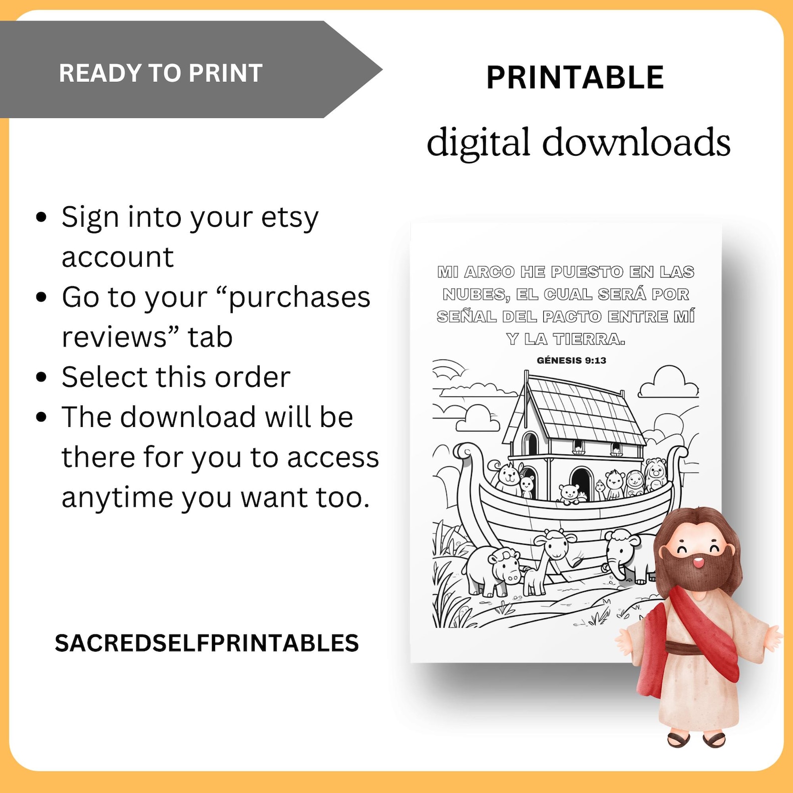Spanish Bible Verse Coloring Pages for Kids: Sunday School Activity ...