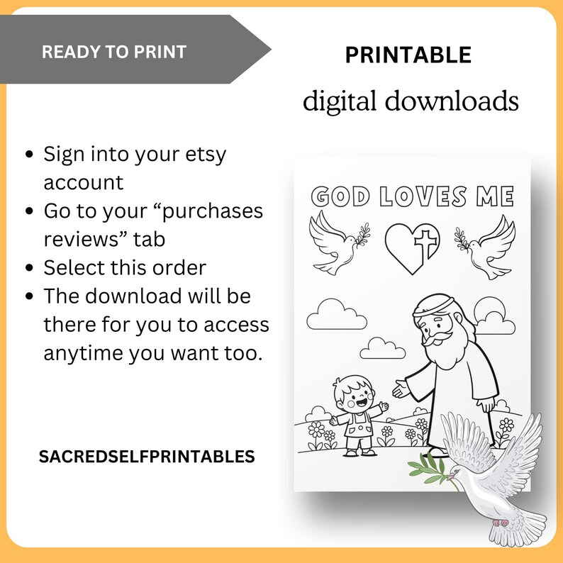 Biblical Affirmation Coloring Pages: Christian Kid's Bible Verses (PDF ...