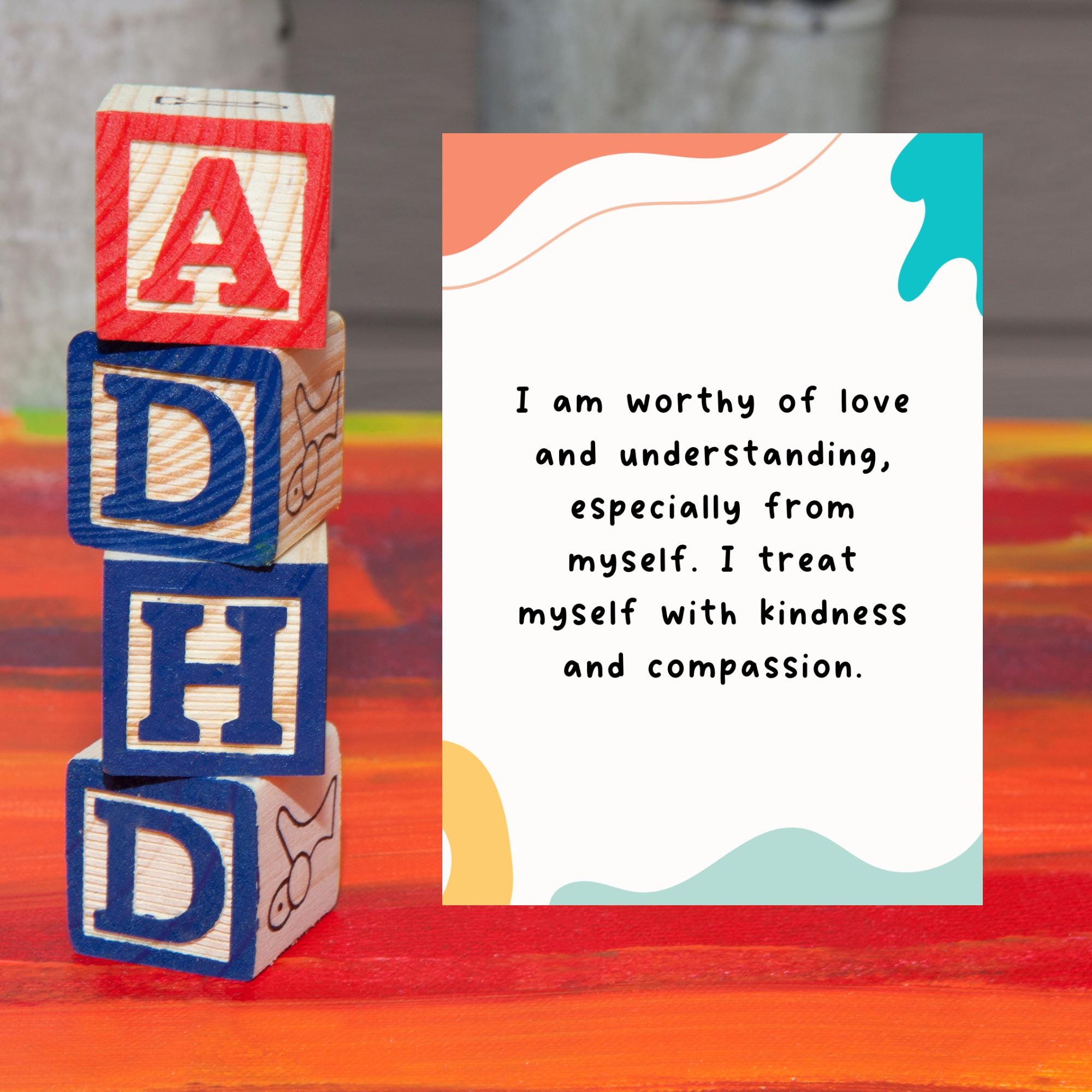 ADHD Affirmation Cards - Printable Tools for Daily Mental Health ...