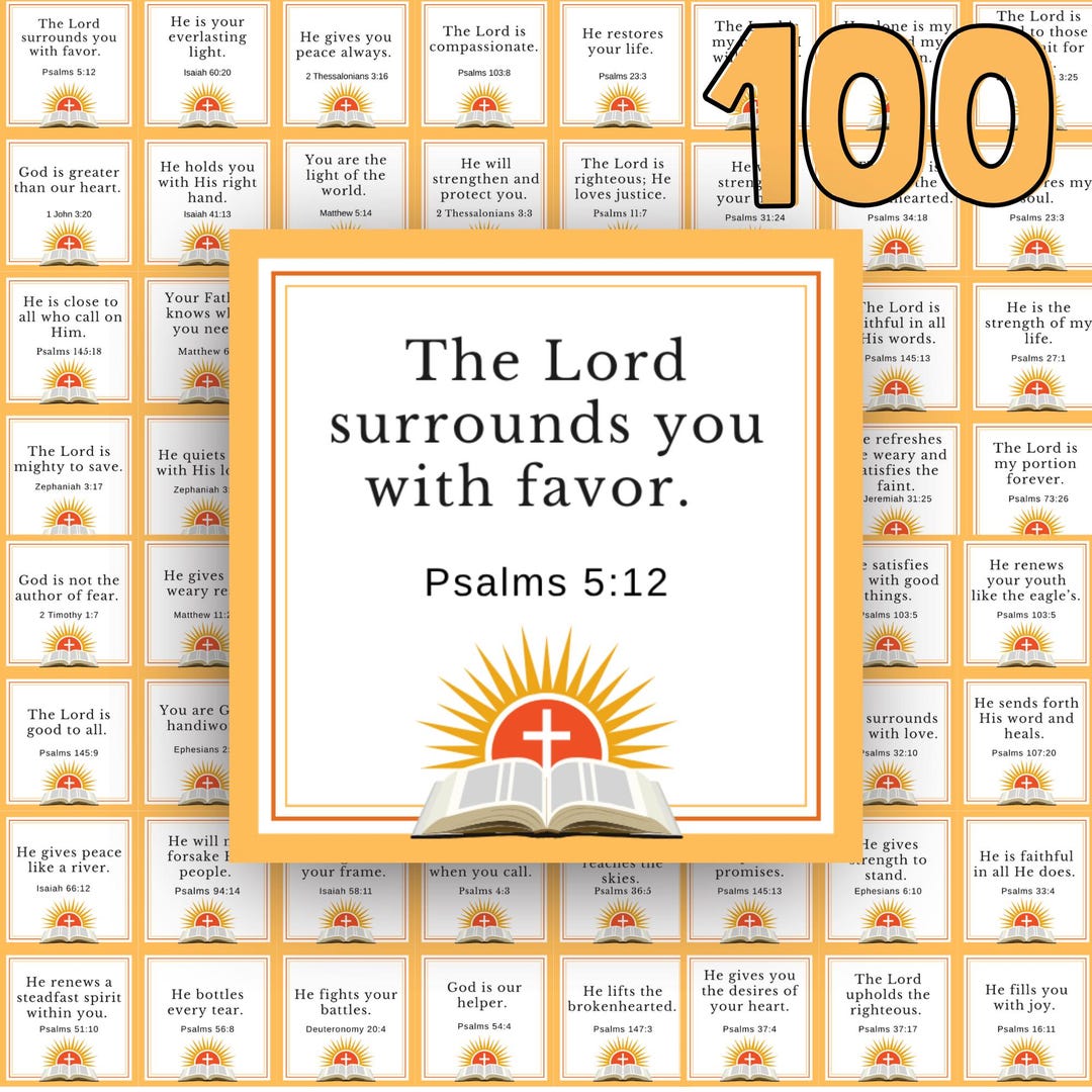 Mini Bible Verse Cards - Scripture Memory Card - Printable Christian ...