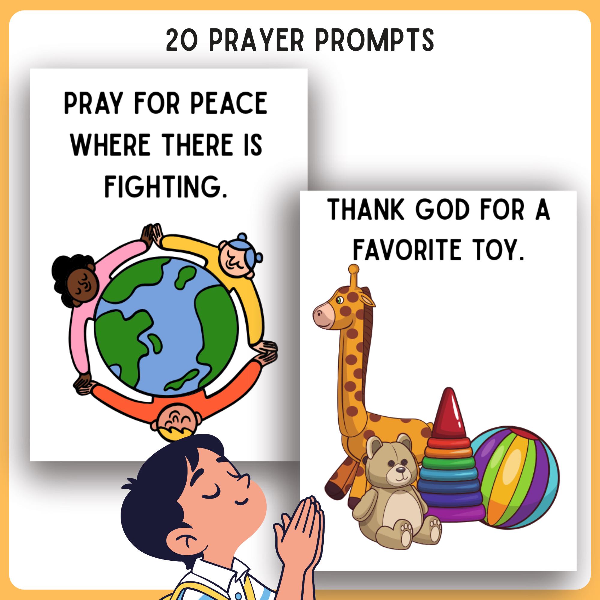 Teach Me to Pray Printable Children's Church Activity for Kids Sunday ...