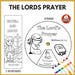 Lord's Prayer Spinner Wheel: Bible Verse Activity + Bookmarks (digital ...