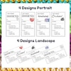 PRINTABLE Toque Tags - Price Labels for Crocheted or Knit Handmade Hats ...