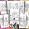 Printable Easter Cards to Color | Religious Easter Cards | Christian ...