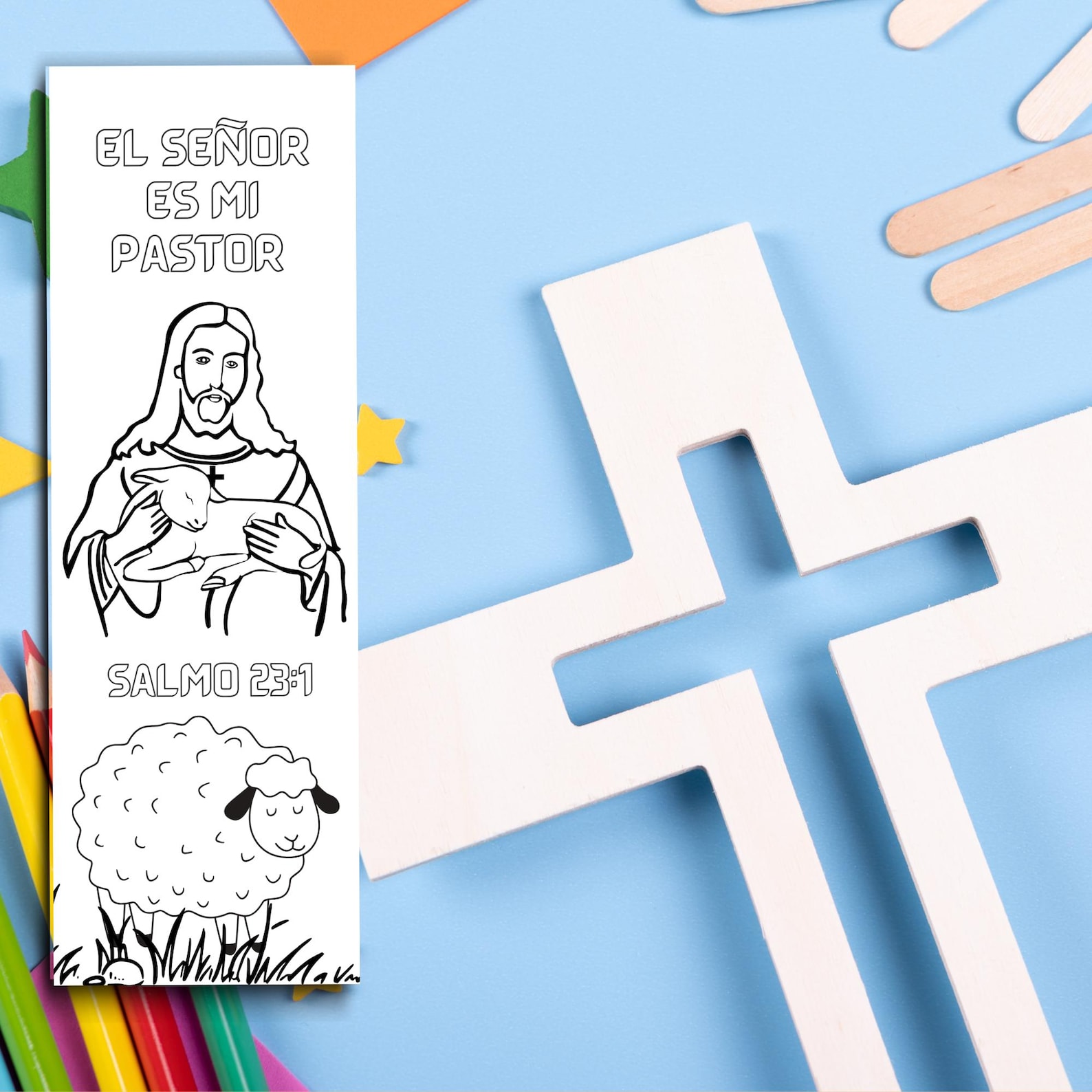Bible Verse Coloring Bookmark Set, Printable Christian Faith Bible ...