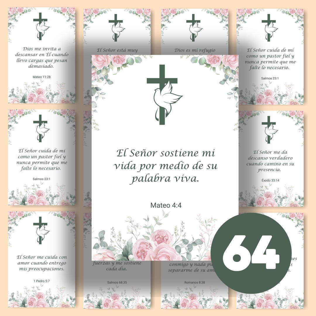 Catholic Affirmation Cards, Tarjetas Catolicas De Afirmación Para ...