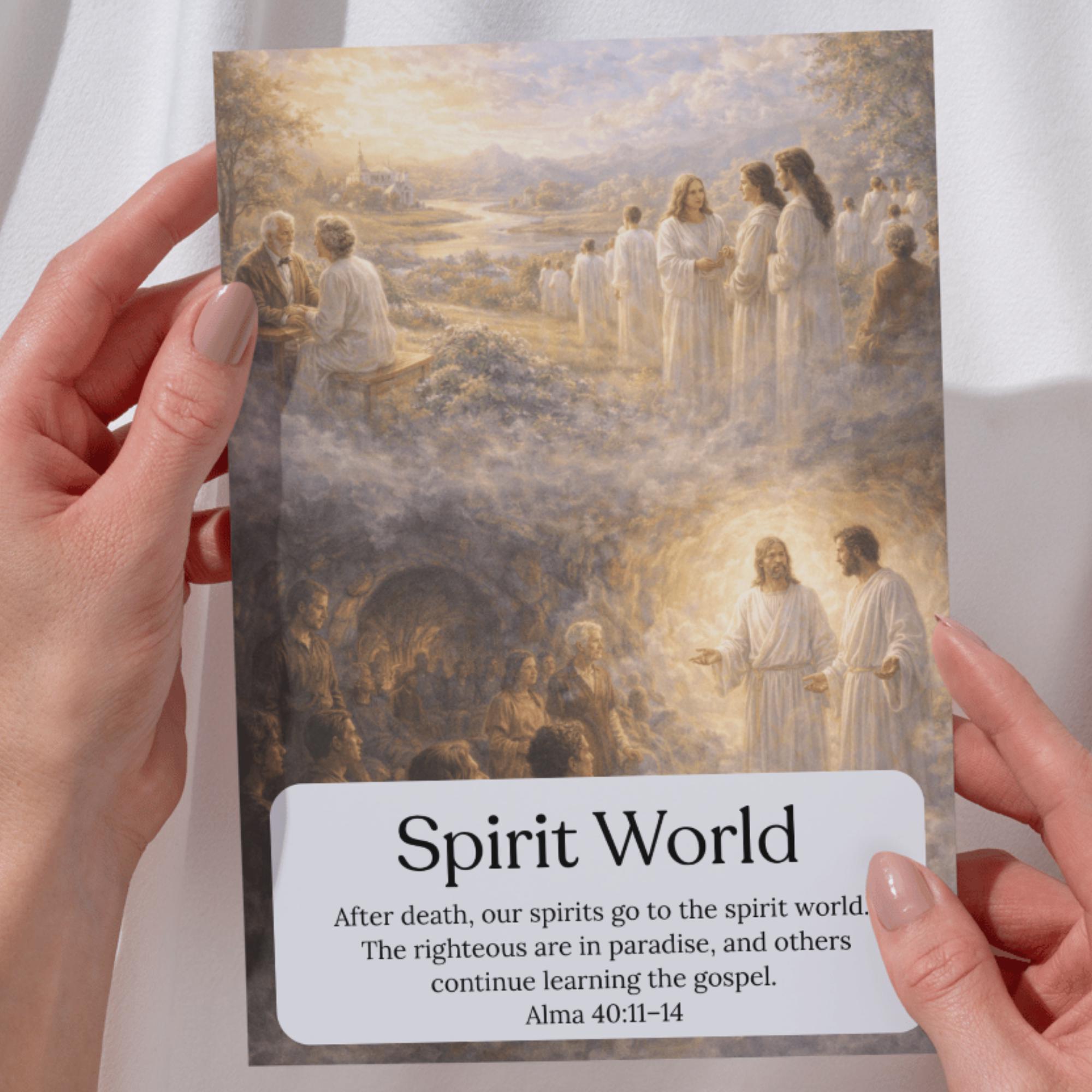 Plan of Salvation Lds Cards for Family & Missionary Lessons - Etsy Canada