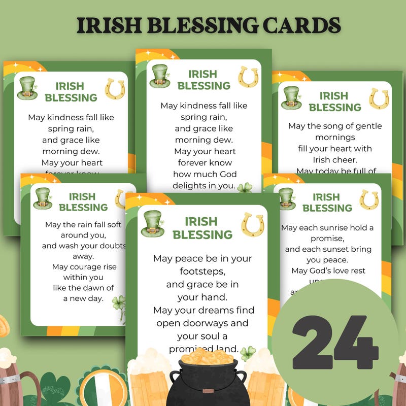 Printable Irish Saying - Etsy