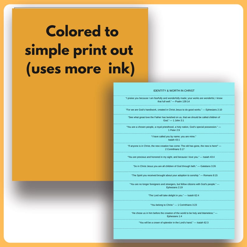 DIY Bible Verse Jar Printable, Color Coded Scripture Jar Printable Read ...