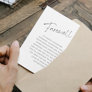 Printable Coworker Goodbye Card, Funny Farewell, Digital Download for ...